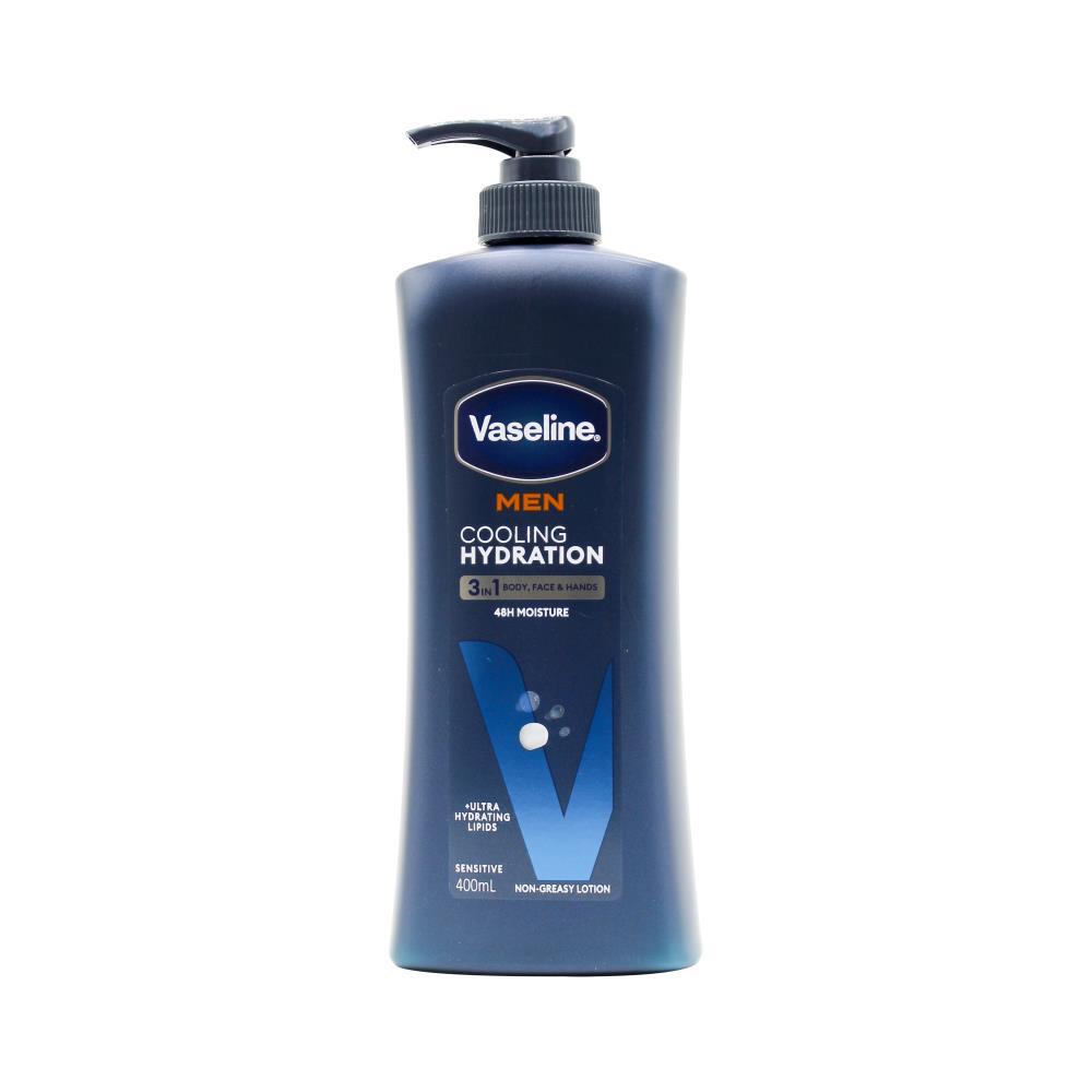 Vaseline Moisturiser Mens Cooling and Hydrating 400mL | hahu